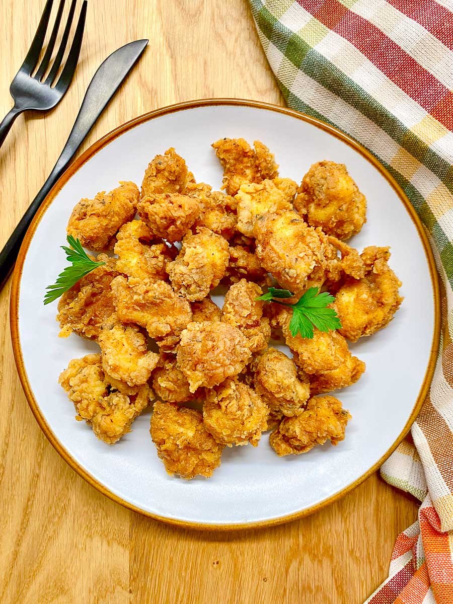 KFC Popcorn Chicken (Copycat Recipe) - fed by sab