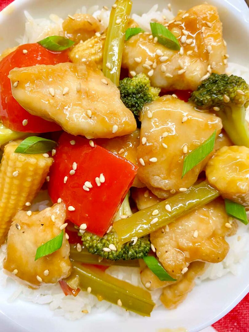 Hunan Chicken Stir Fry - fed by sab
