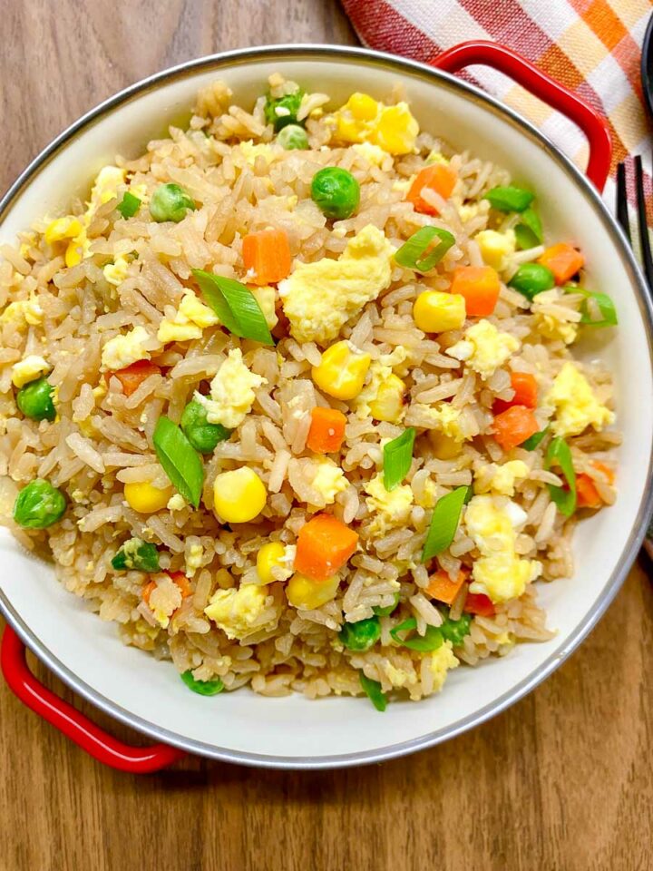 Instant Pot Fried Rice - fed by sab