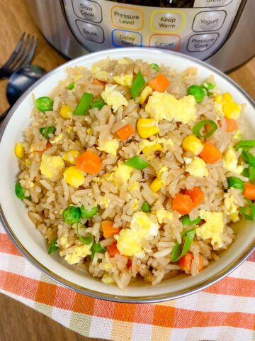 Instant Pot Fried Rice - fed by sab