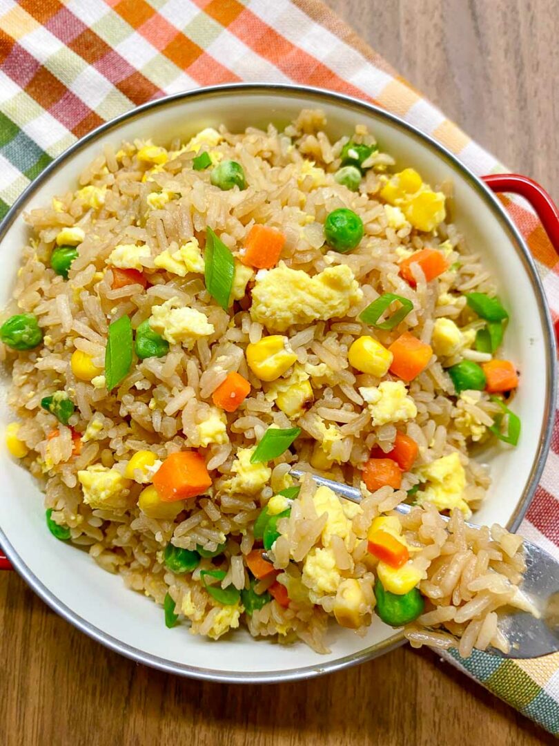 Instant Pot Fried Rice - fed by sab