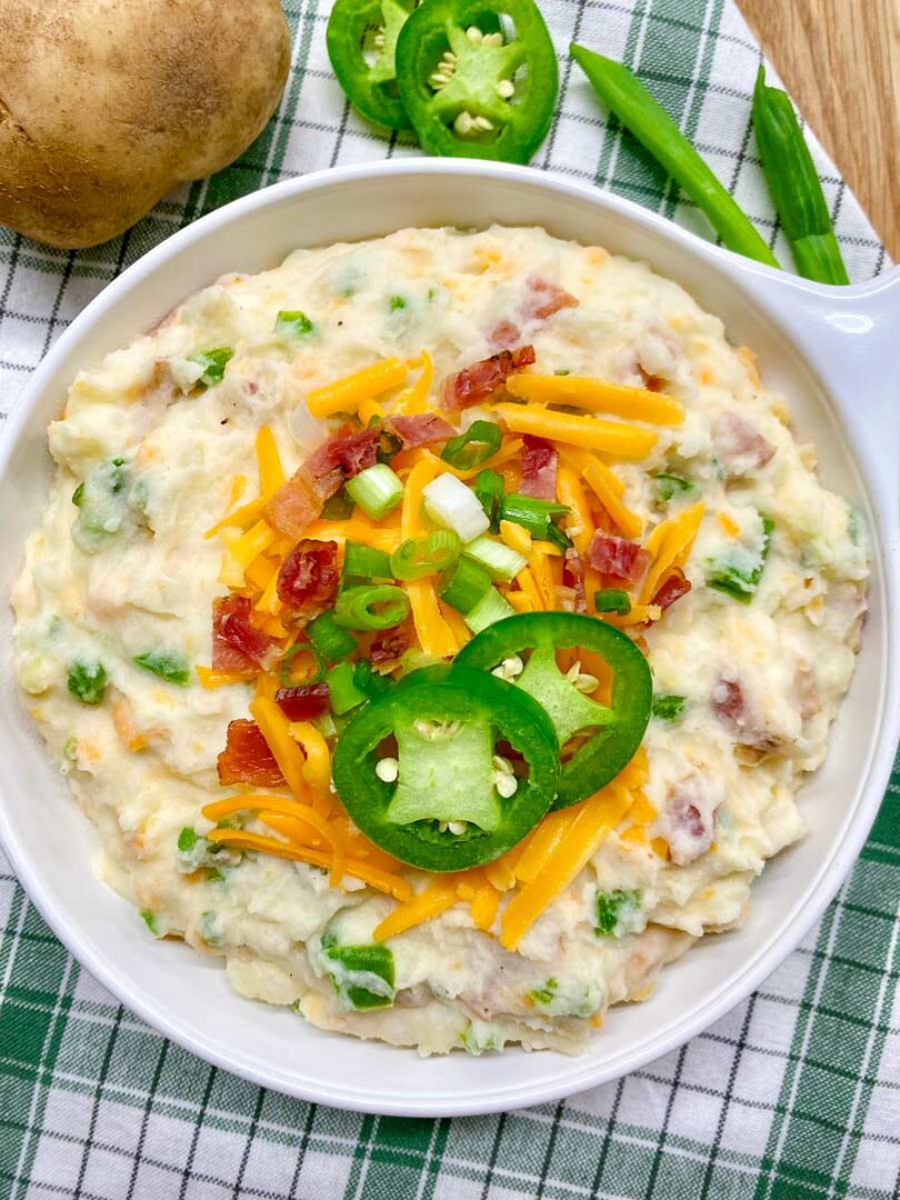 Jalapeno Popper Mashed Potatoes - fed by sab