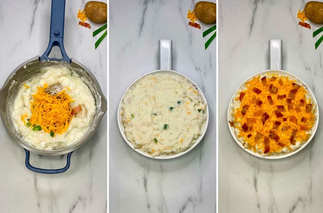 Loaded Mashed Potatoes - fed by sab