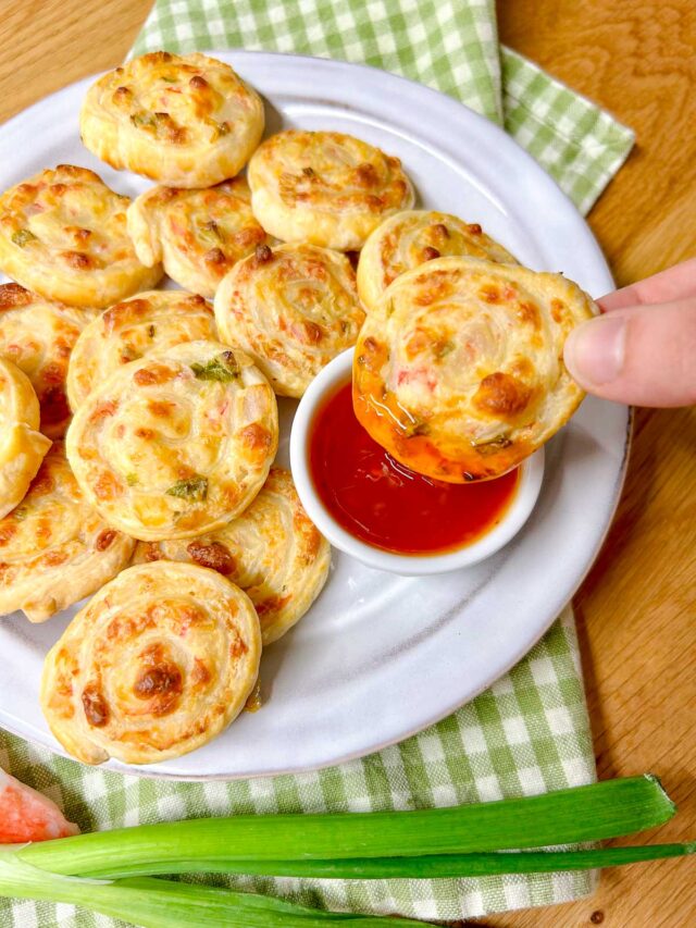 Crab Rangoon Pinwheels - fed by sab
