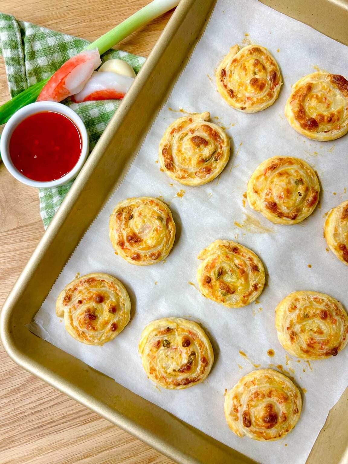 Crab Rangoon Pinwheels - fed by sab