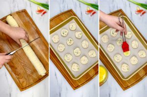 Crab Rangoon Pinwheels - fed by sab