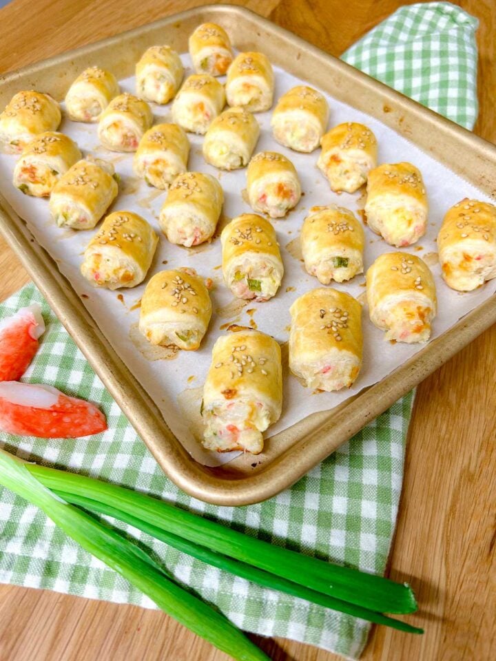 Crab Rangoon Puffs - fed by sab