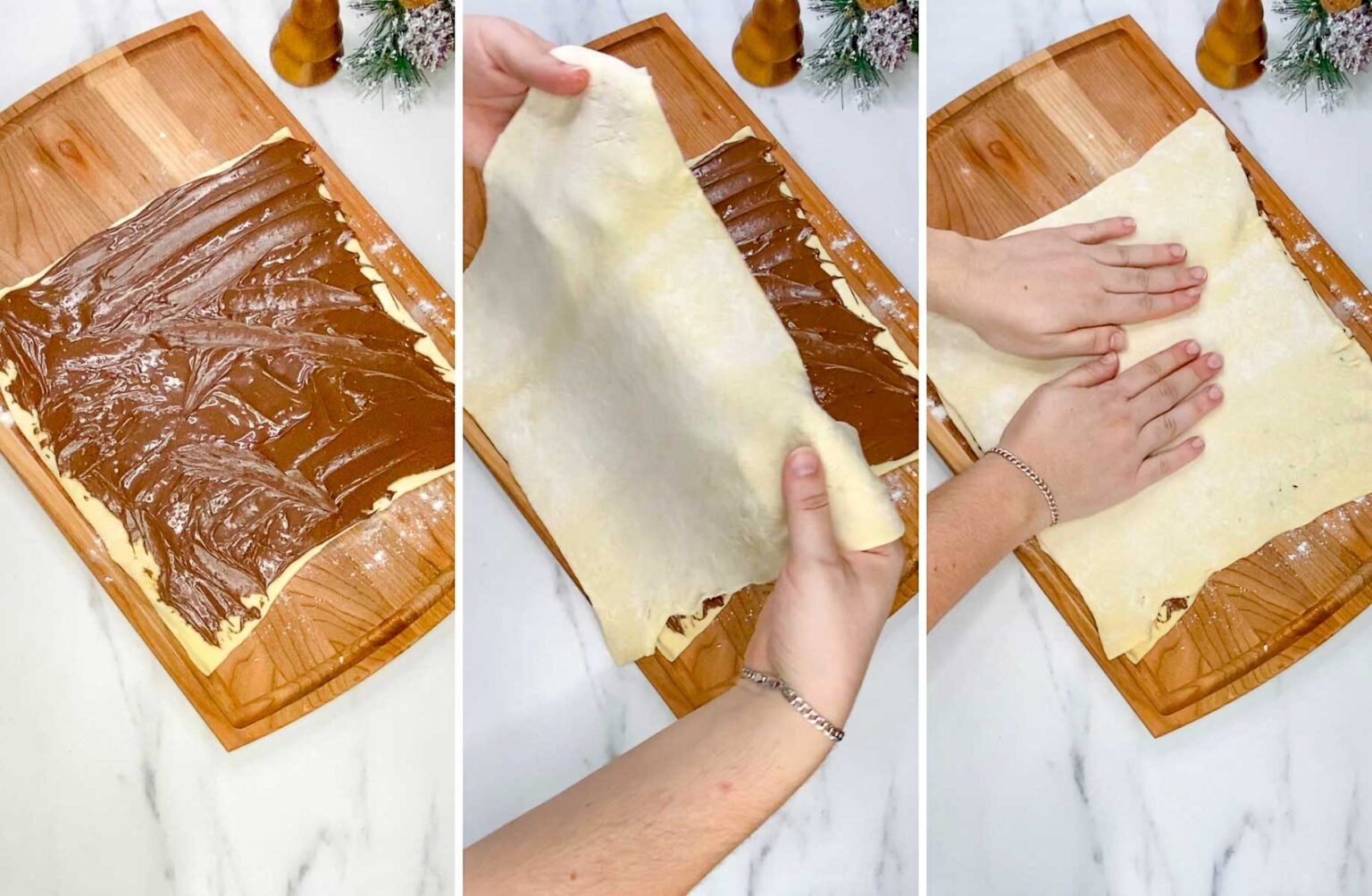 Holiday Nutella Pastries - fed by sab