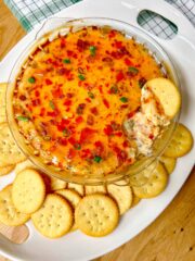 Bacon Pepper Jelly Cheese Dip - fed by sab