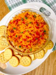 Bacon Pepper Jelly Cheese Dip - fed by sab
