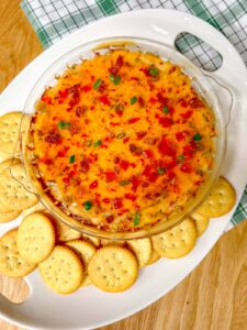 Bacon Pepper Jelly Cheese Dip - fed by sab