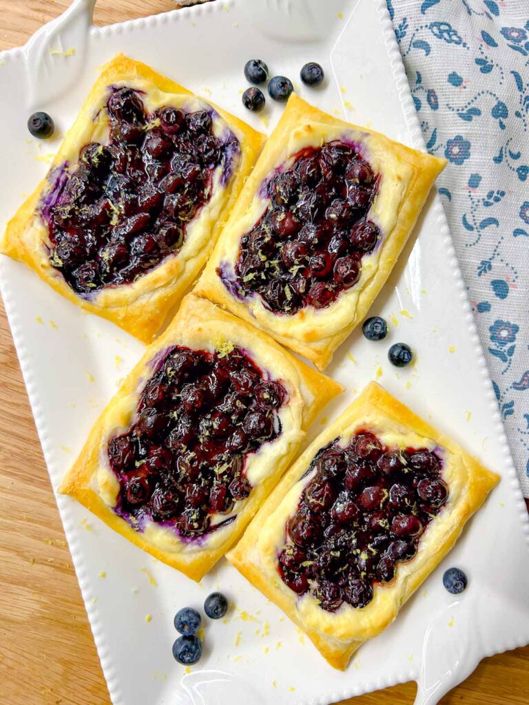 Blueberry Cheese Danish - fed by sab
