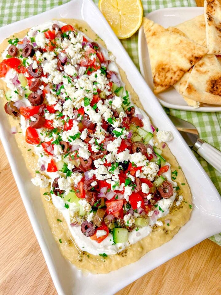 Greek Layer Dip - fed by sab