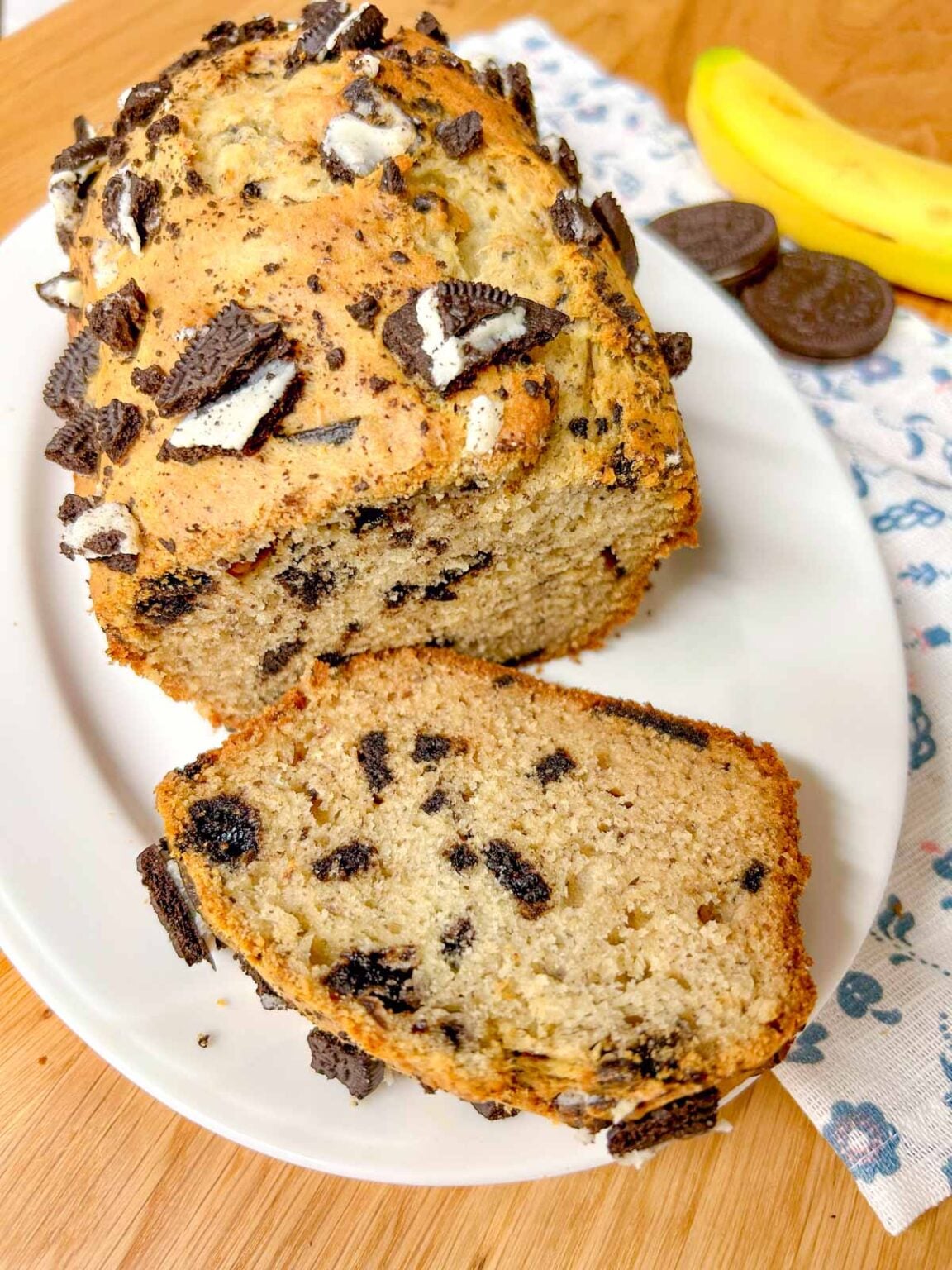 Oreo Banana Bread - fed by sab