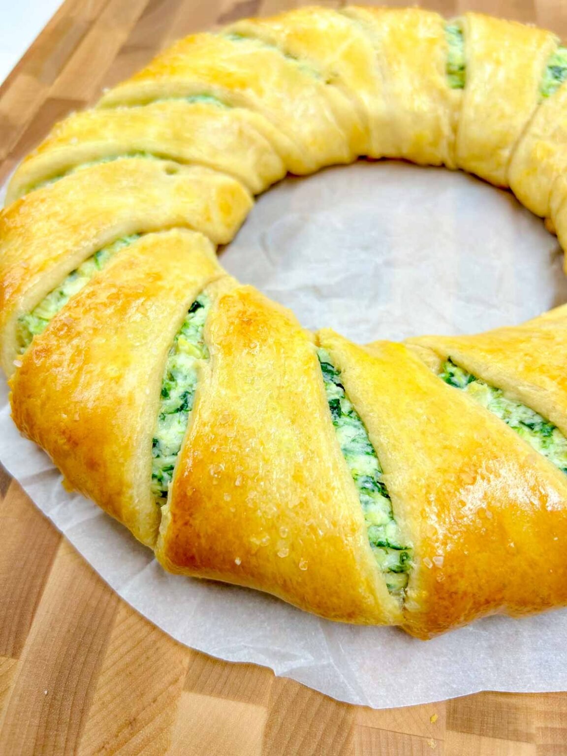 Spinach Artichoke Dip Ring - fed by sab