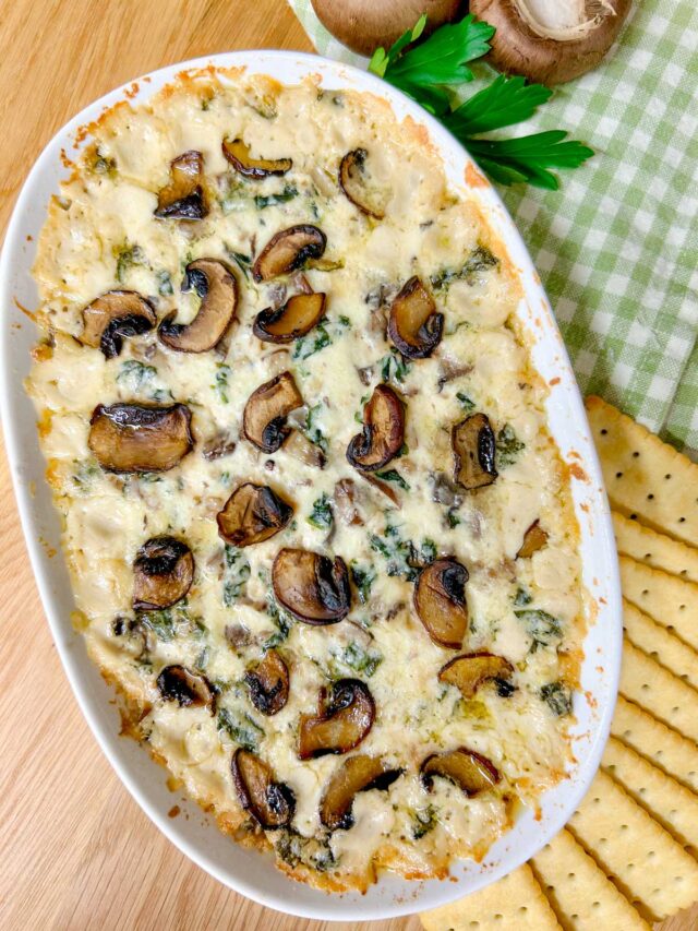 Stuffed Mushroom Dip - fed by sab